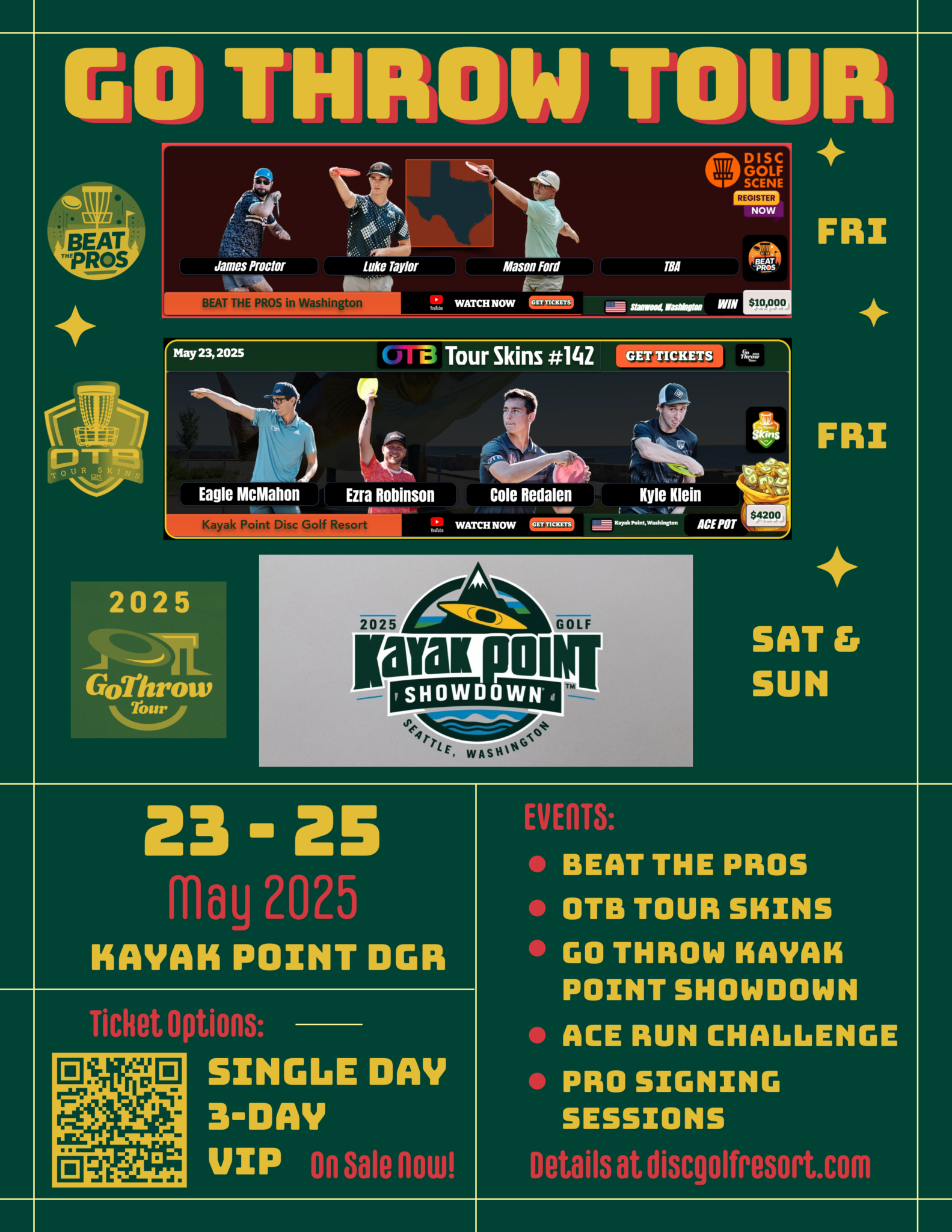 Go Throw Tour 2025 – Disc Golf Resort